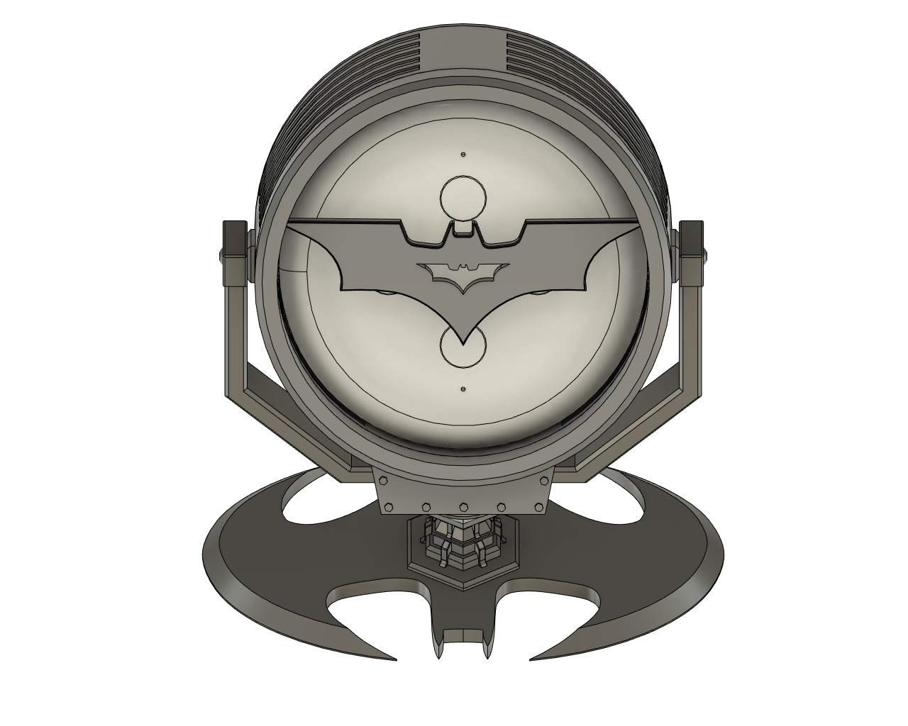 📽️ Proyector de señales de Batman para Echo Dot 3・Archivo STL para ・Cults