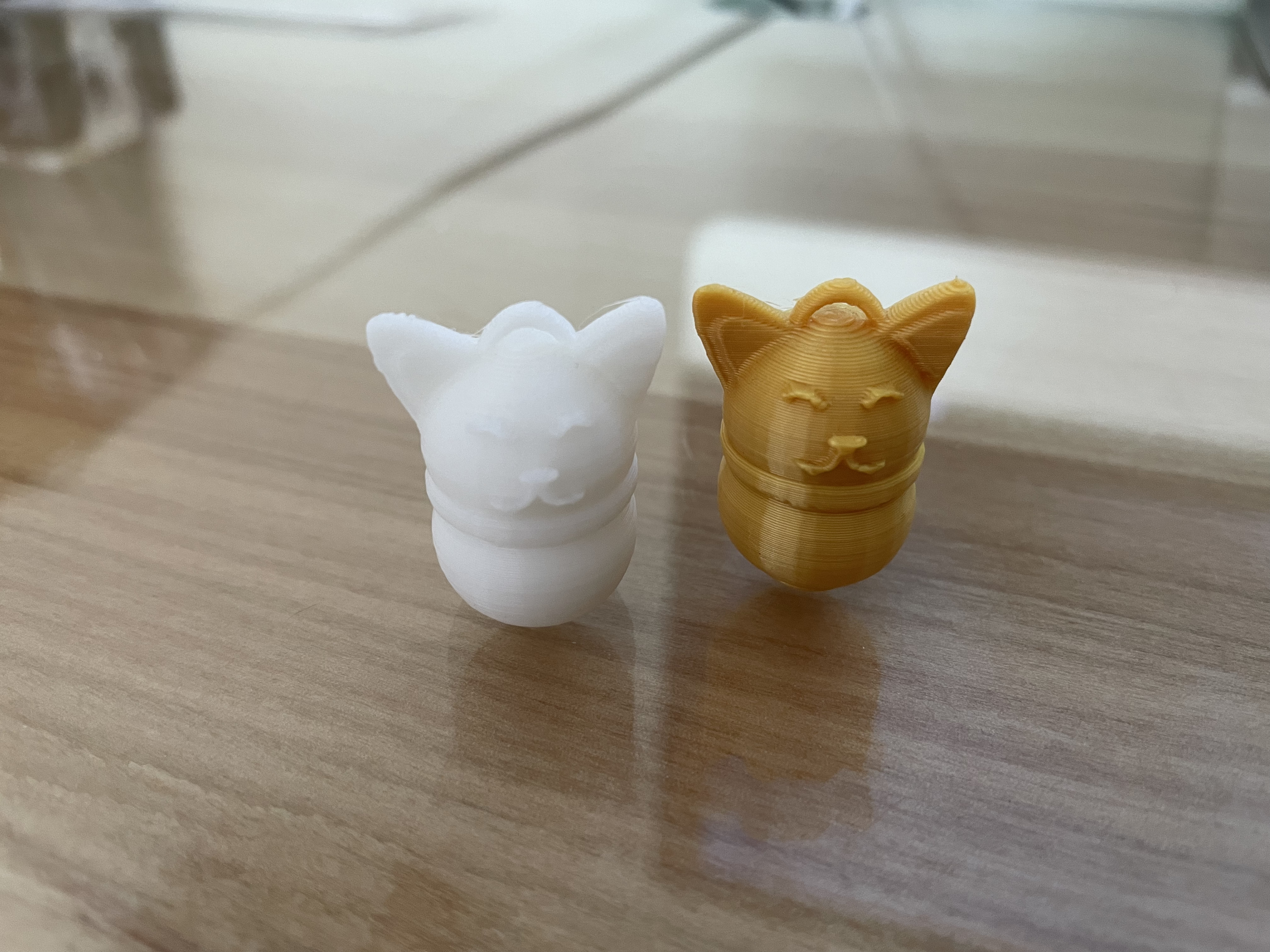 Free STL file Cat keychain (cat keychain) 🐱 ・3D printer design to ...