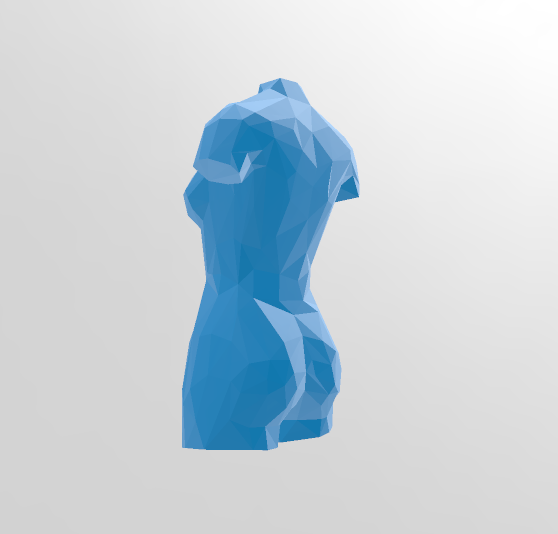 ♀️ Low Poly Female Mannequin Stand – 3D Printable Art Sculpture・ STL ...