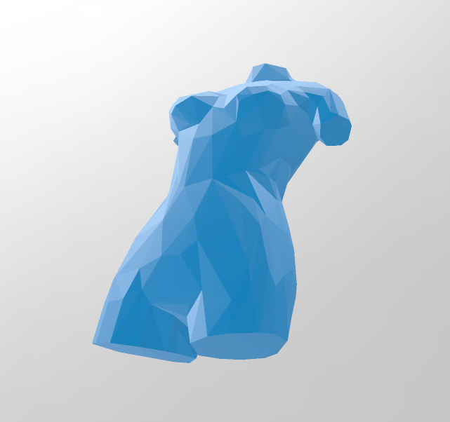 ♀️ Low Poly Female Mannequin Stand – 3D Printable Art Sculpture・ STL ...