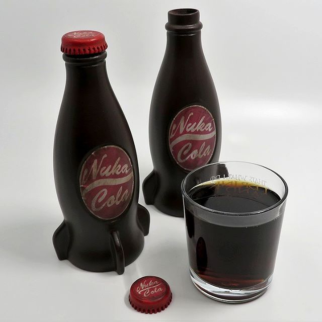 🍾 Nuka Cola Bottle Fallout Prop Replica・ 3d File For ・cults