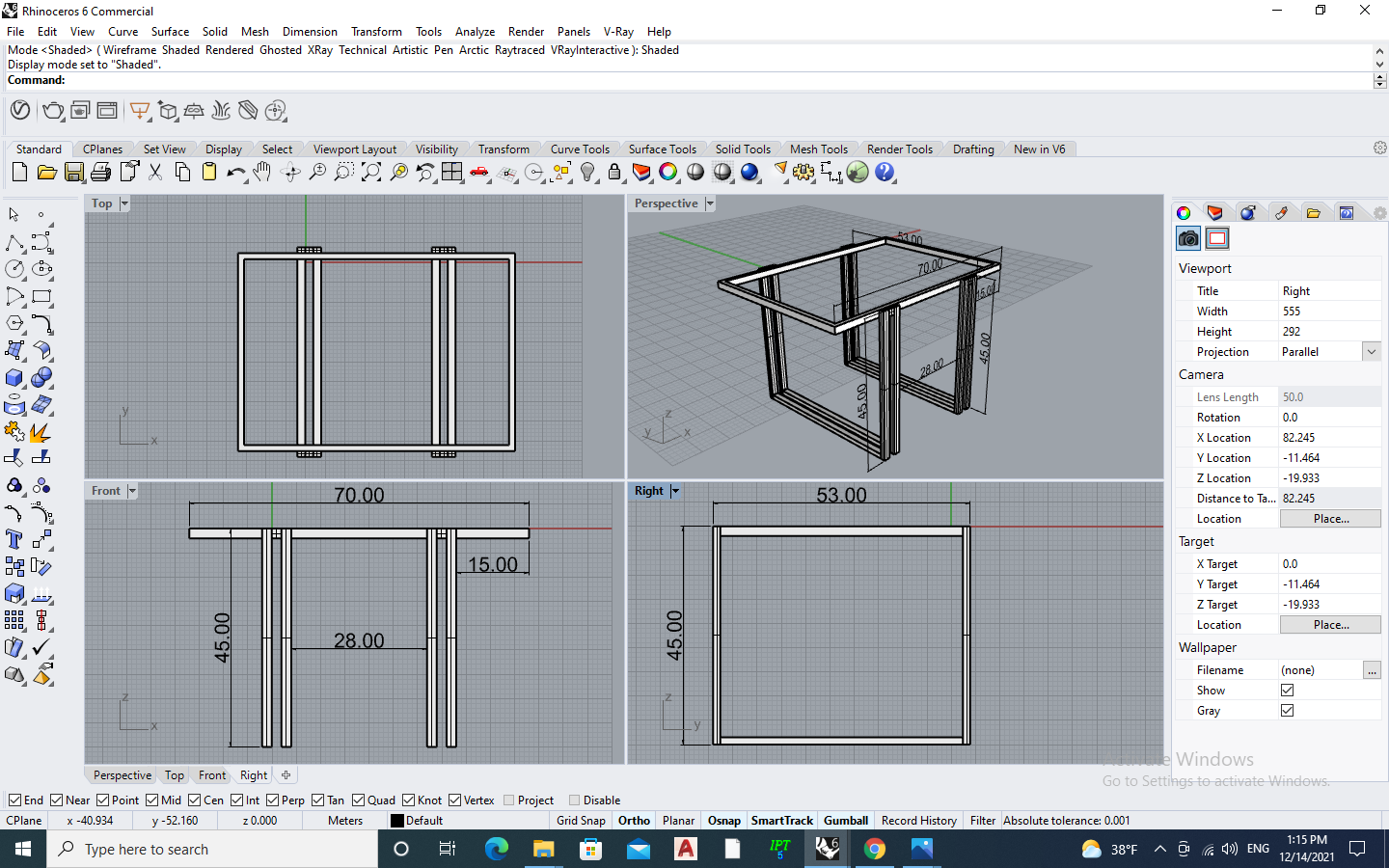 STL file Coffee Table 1002 3D model ☕ (OBJ, 3MF, and DWG)・3D printer ...