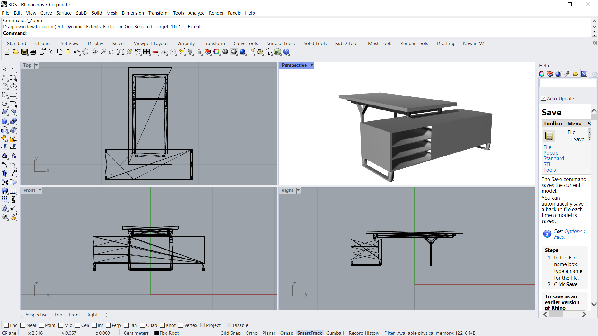 STL file TABLE 1004 3D model 🪵 (OBJ and DWG)・Design to download and 3D ...