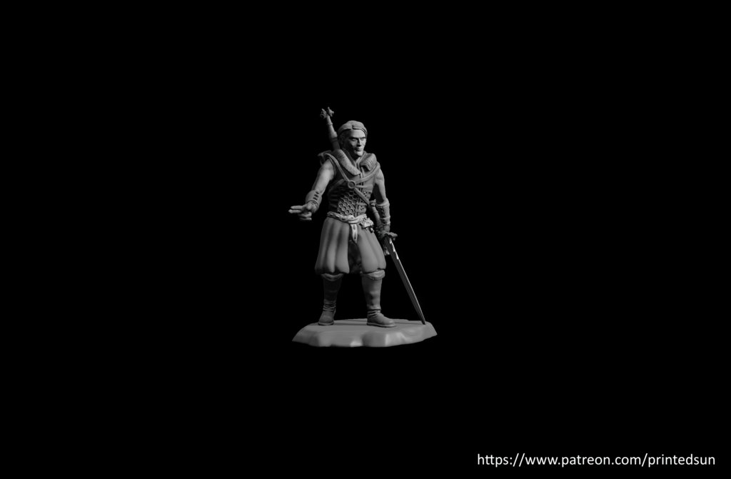 🎲 Witcher・Free STL File for ・Cults