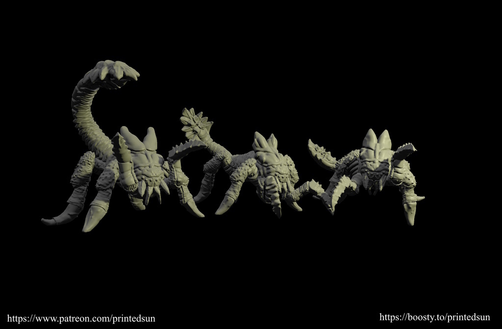 ⚔️ Endrega Warriors (Witcher)・Free 3D File for ・Cults