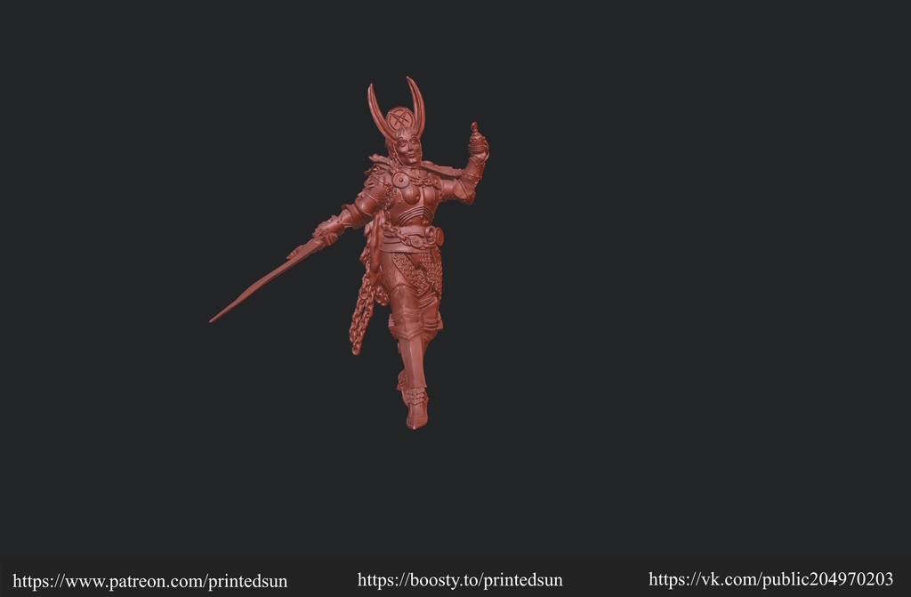 👽 Hell Knight (Trench Crusade)・Free 3D File for ・Cults