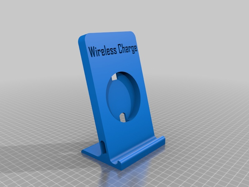 Free 3D file Wireless Charger Smartphone Stand 📱・3D printable model to ...