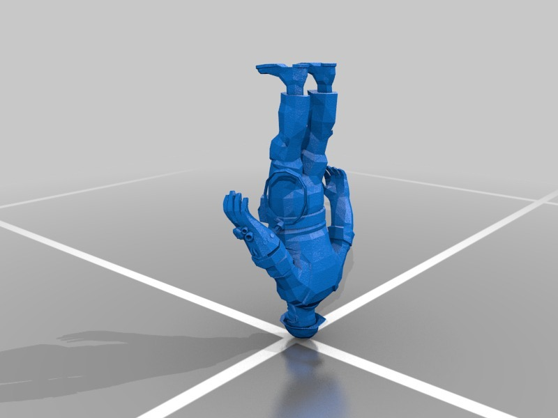 🔧 TF2 Engineer and his Wrench・Free 3D File for ・Cults