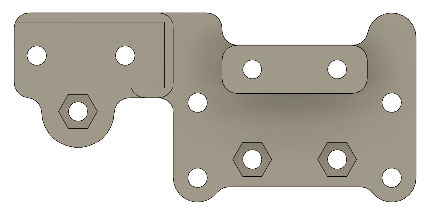 🔧 Adaptador de pórtico Hero Me Gen5 para CR-10s Pro v2・Arquivo 3D ...