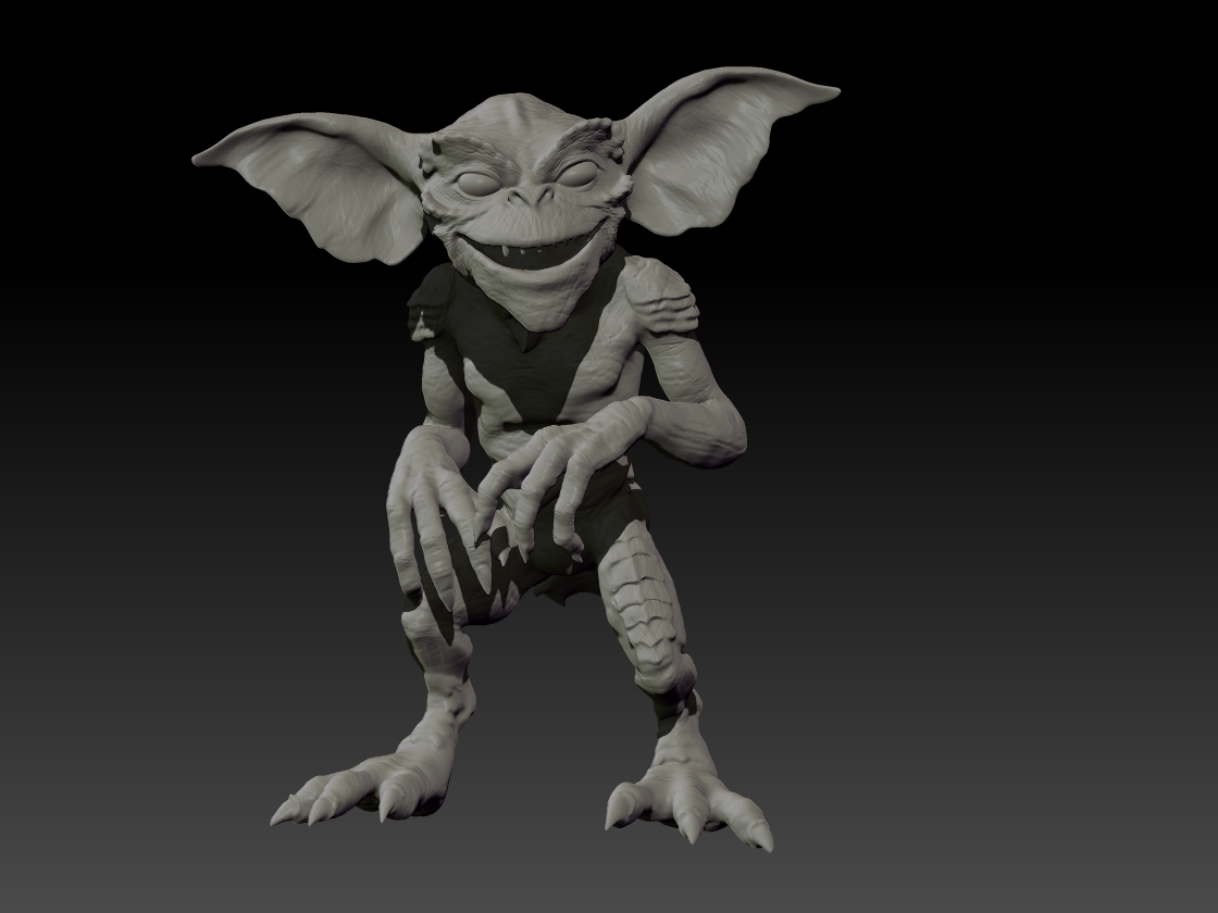 👹 GREMLIN (Gremlins monster)・ STL File for ・Cults