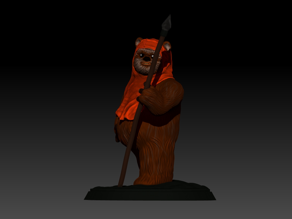 ⭐ Star Wars: Ewok - Wicket W. Warrick・ STL File for ・Cults