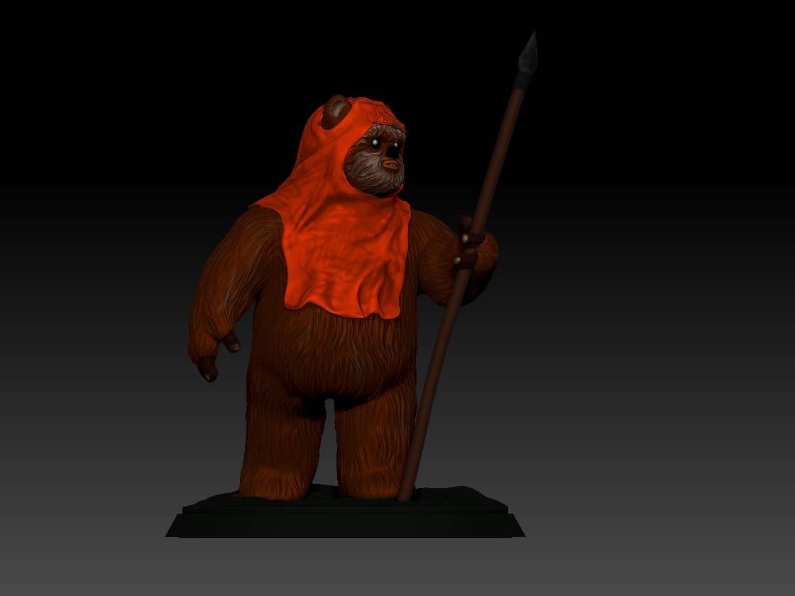 ⭐ Star Wars: Ewok - Wicket W. Warrick・ STL File for ・Cults