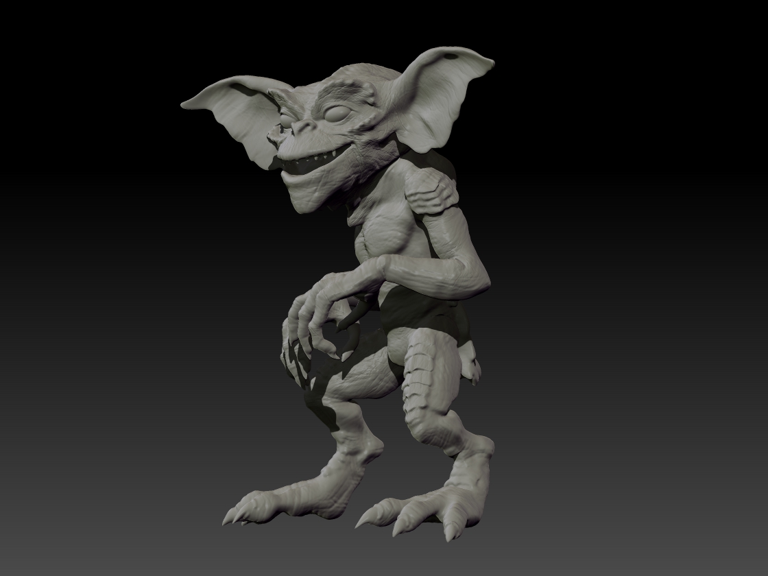 👹 GREMLIN (Gremlins monster)・ STL File for ・Cults