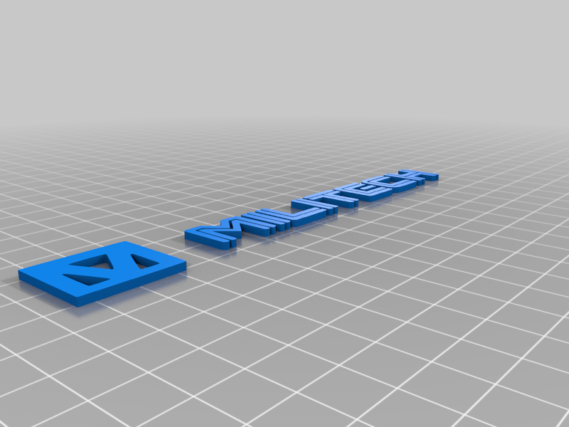 Free 3D file Militech Logo 🚩・3D printer design to download・Cults