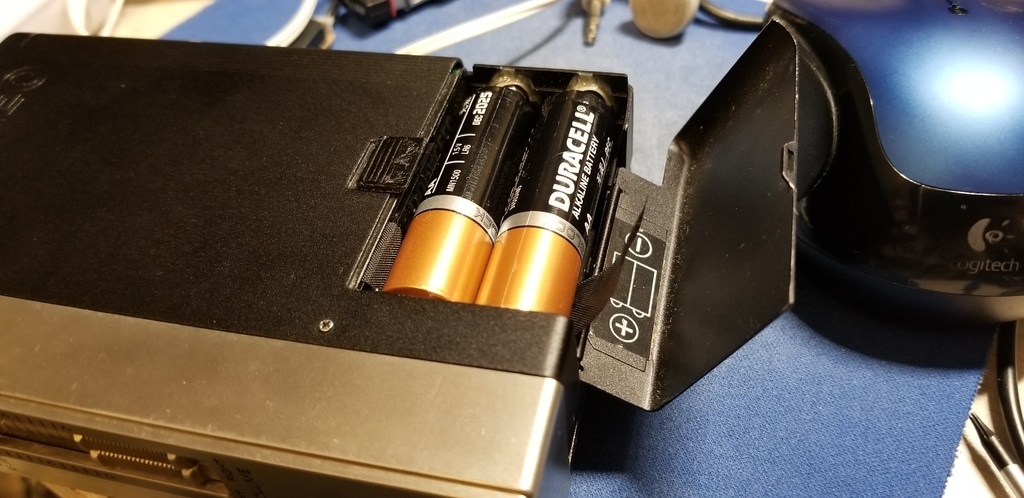 🔋 Sony Walkman TPS-L2/WM-3 Replacement Battery Cover Catch・Free 3D File for ・Cults