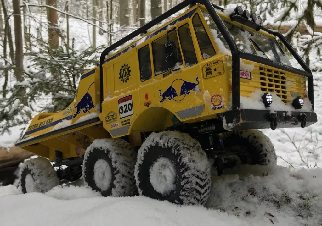 STL file Tatra 813 Truck Trial 1/14 PRINTABLE BODY SCALE MODEL 🚚・3D ...