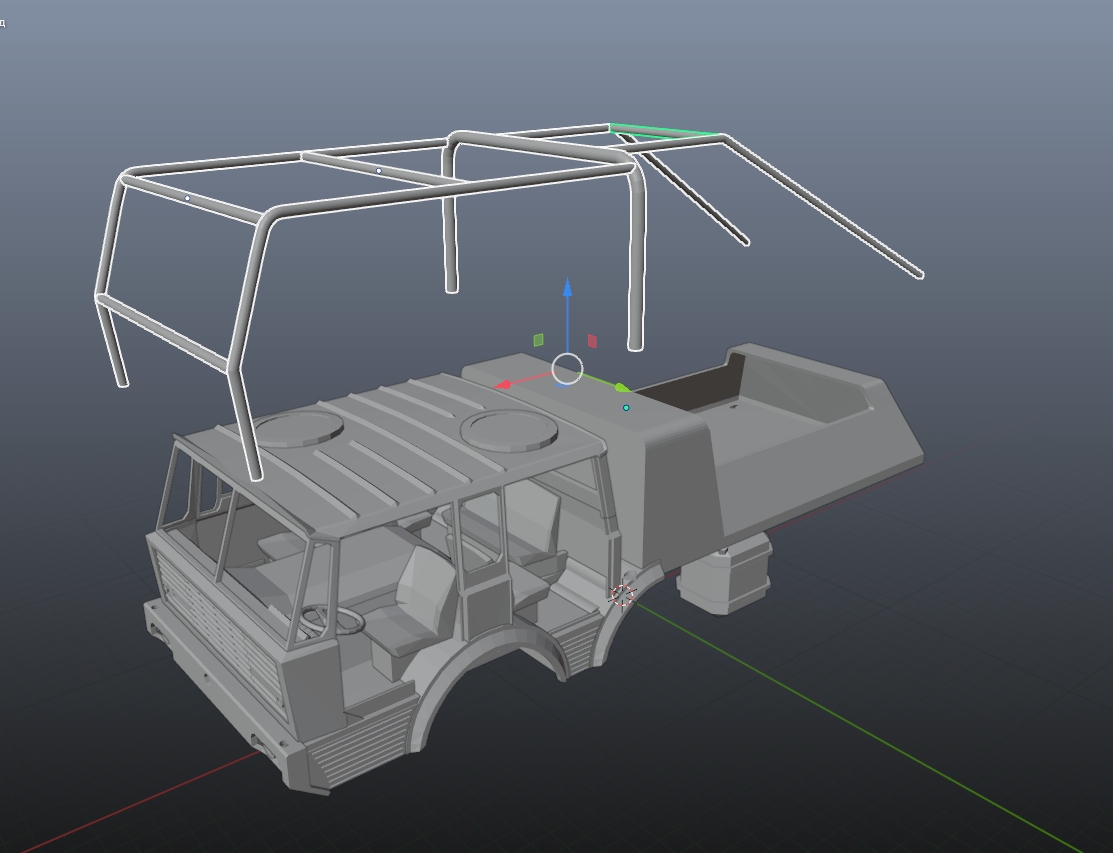 STL file Tatra 813 Truck Trial 1/14 PRINTABLE BODY SCALE MODEL 🚚・3D ...