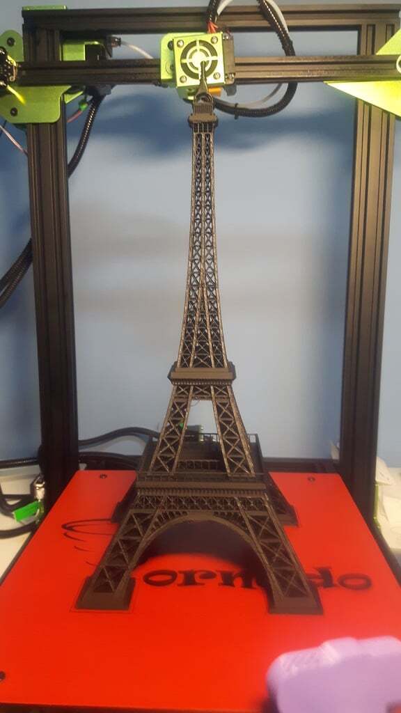 3D printing Eiffel tower・Cults
