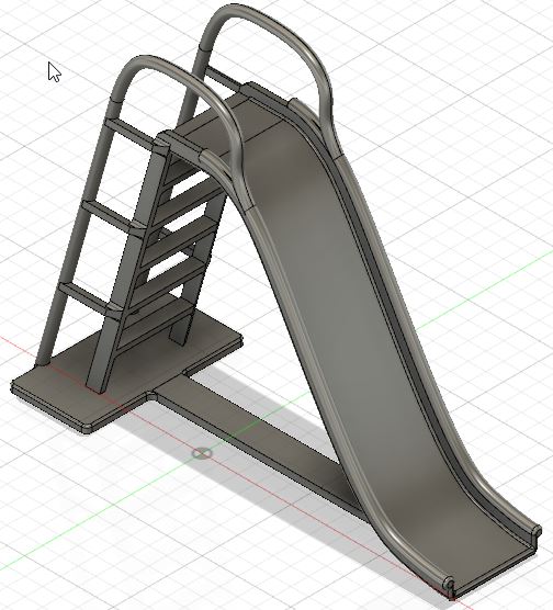 🛝 Barbie Rutsche / barbie slide・ STL File for ・Cults