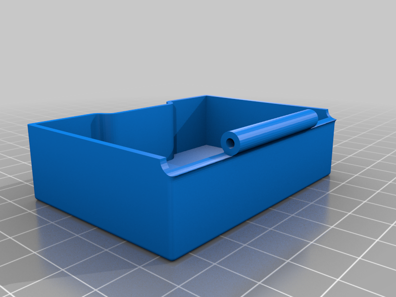 🤏 Small box with axle made of 1.75 PLA・Free 3D File for ・Cults