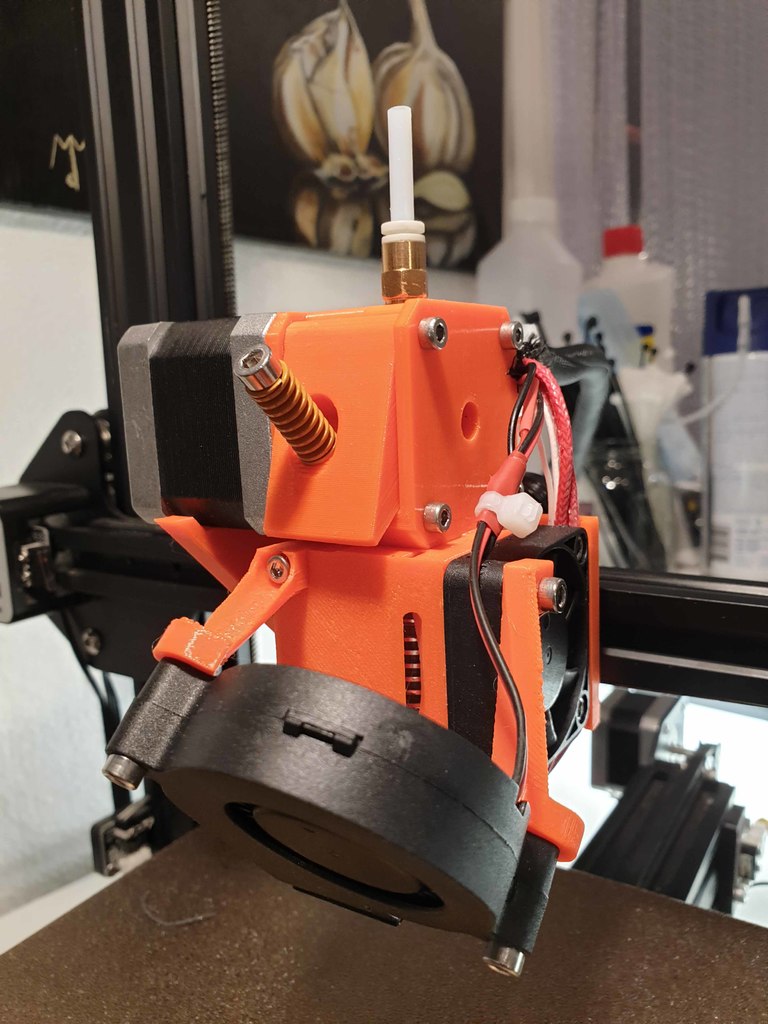 🧞‍♂️ Ender 3 to direct drive・Free 3D File for ・Cults