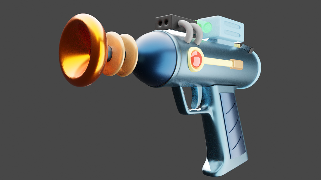 Free STL file Rick Sanchez's blaster, laser gun, ray gun... 🔫 ・3D ...
