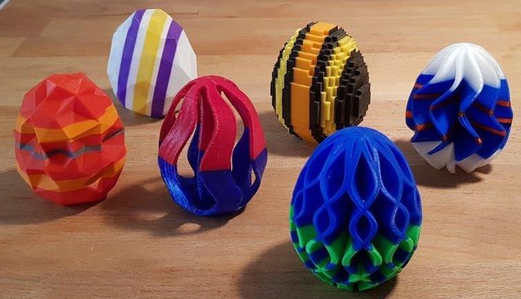 3D print Easter Eggs・Cults