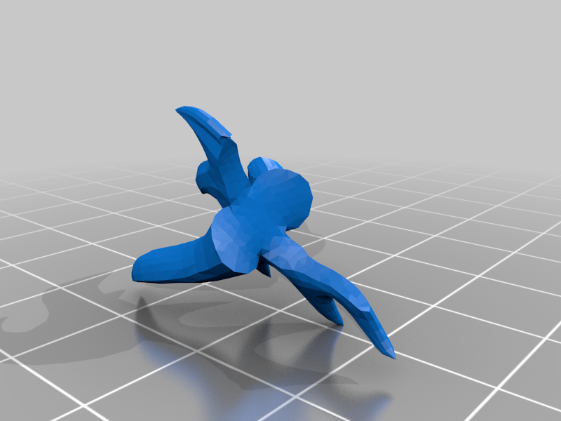 🐉 Spyro the Dragon (poses: Okay) MMU color・Free 3D File for ・Cults