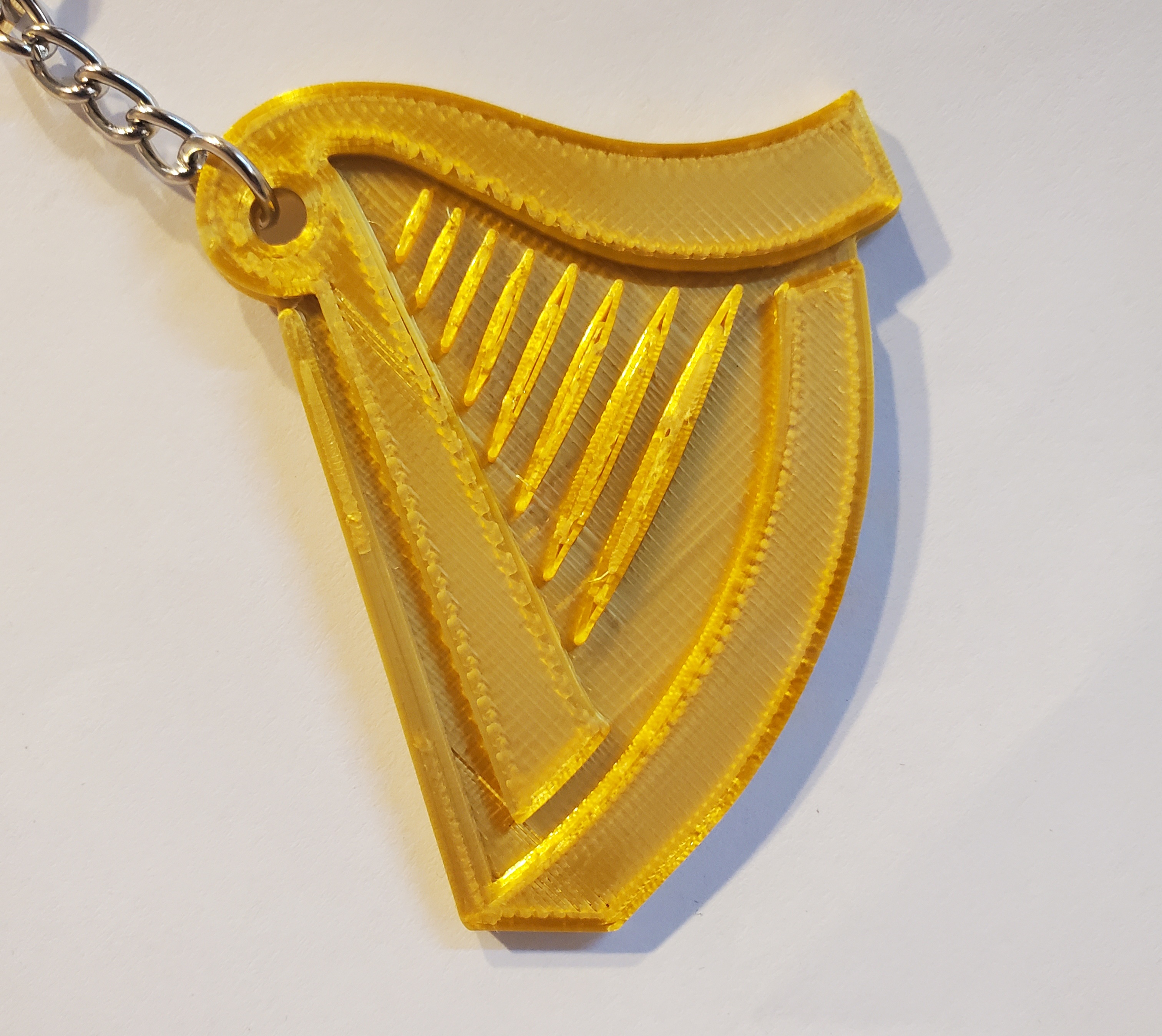🗝️ Guinness Logo (Keychain)・ STL File for ・Cults