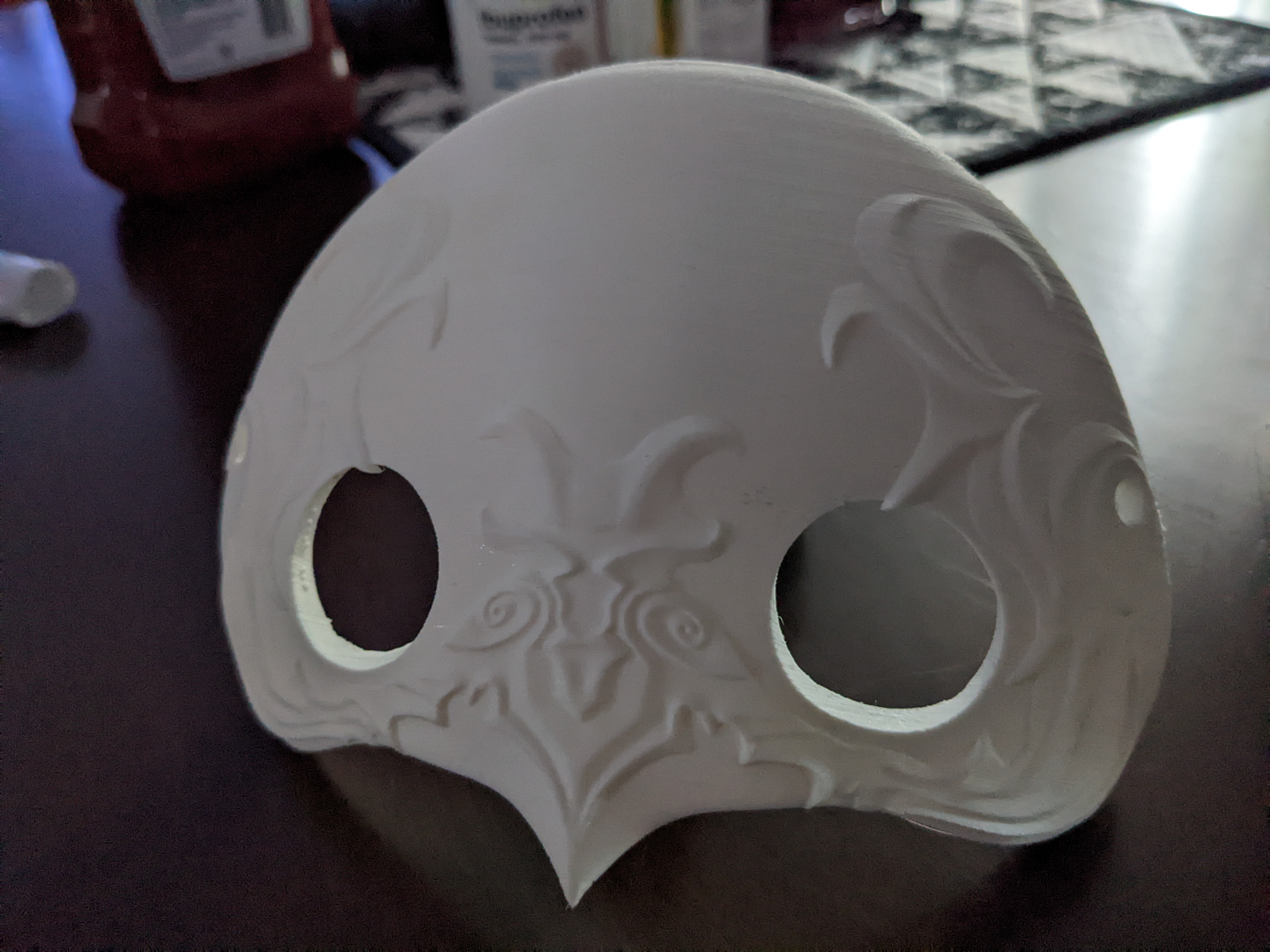 3D printing Hydaelyn mask • made with Anycubic I3 Mega S・Cults