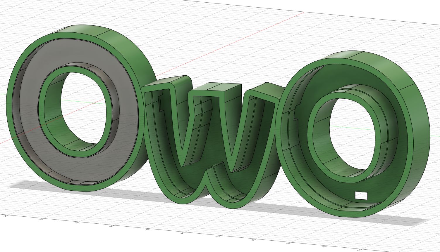 STL file OwO Led Light Sign 👧 ・Model to download and 3D print・Cults
