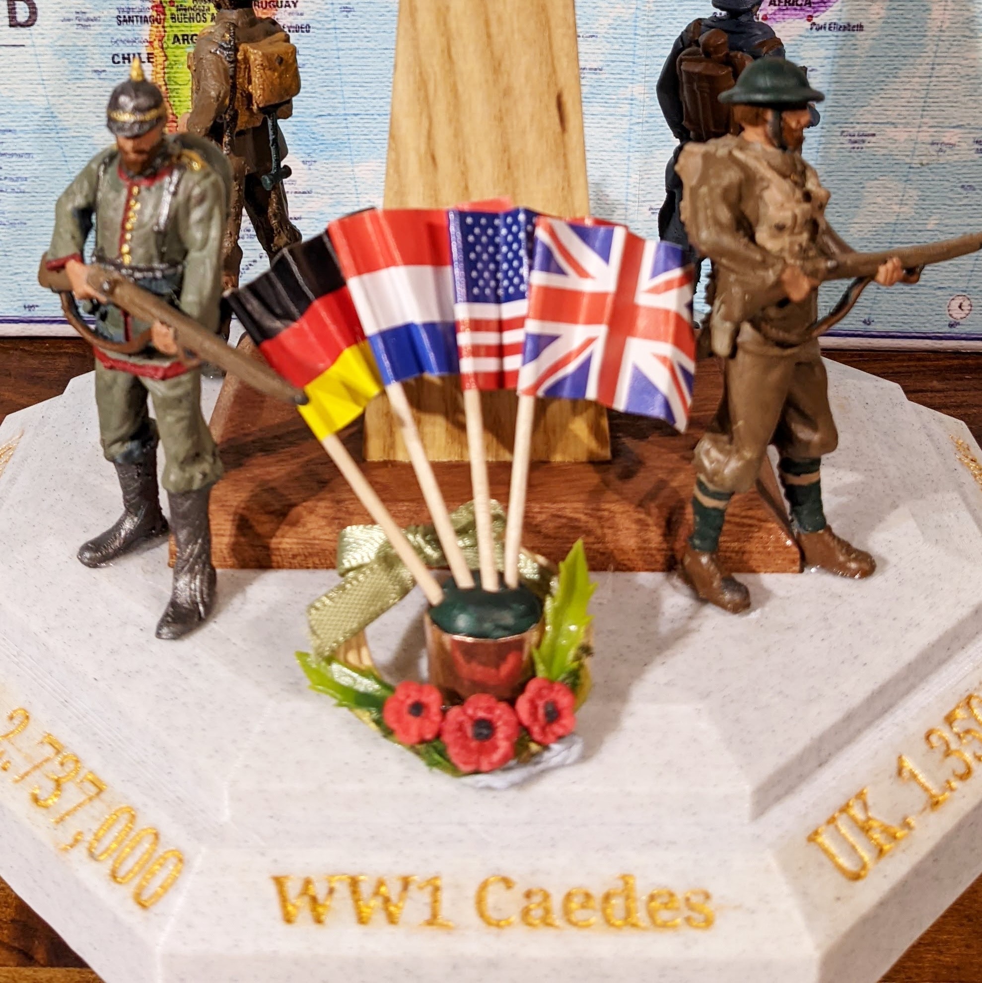🆓 Total war 1915 - Free WW1 soldiers (French, UK, US, German) 1/35・3D ...