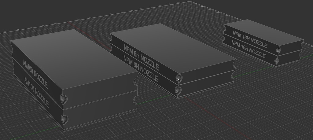 Free 3D file Panasonic SMT Pick-and-Place Nozzle stackable storage ...