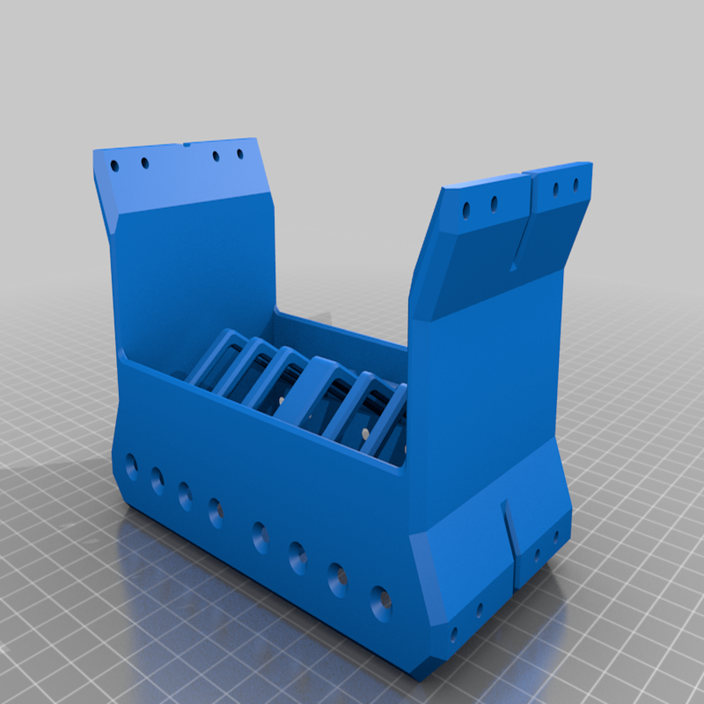 🖥️ 8x 2.5" HDD/SDD tray for dual 5.25" bay internal・Free 3D File for ・Cults