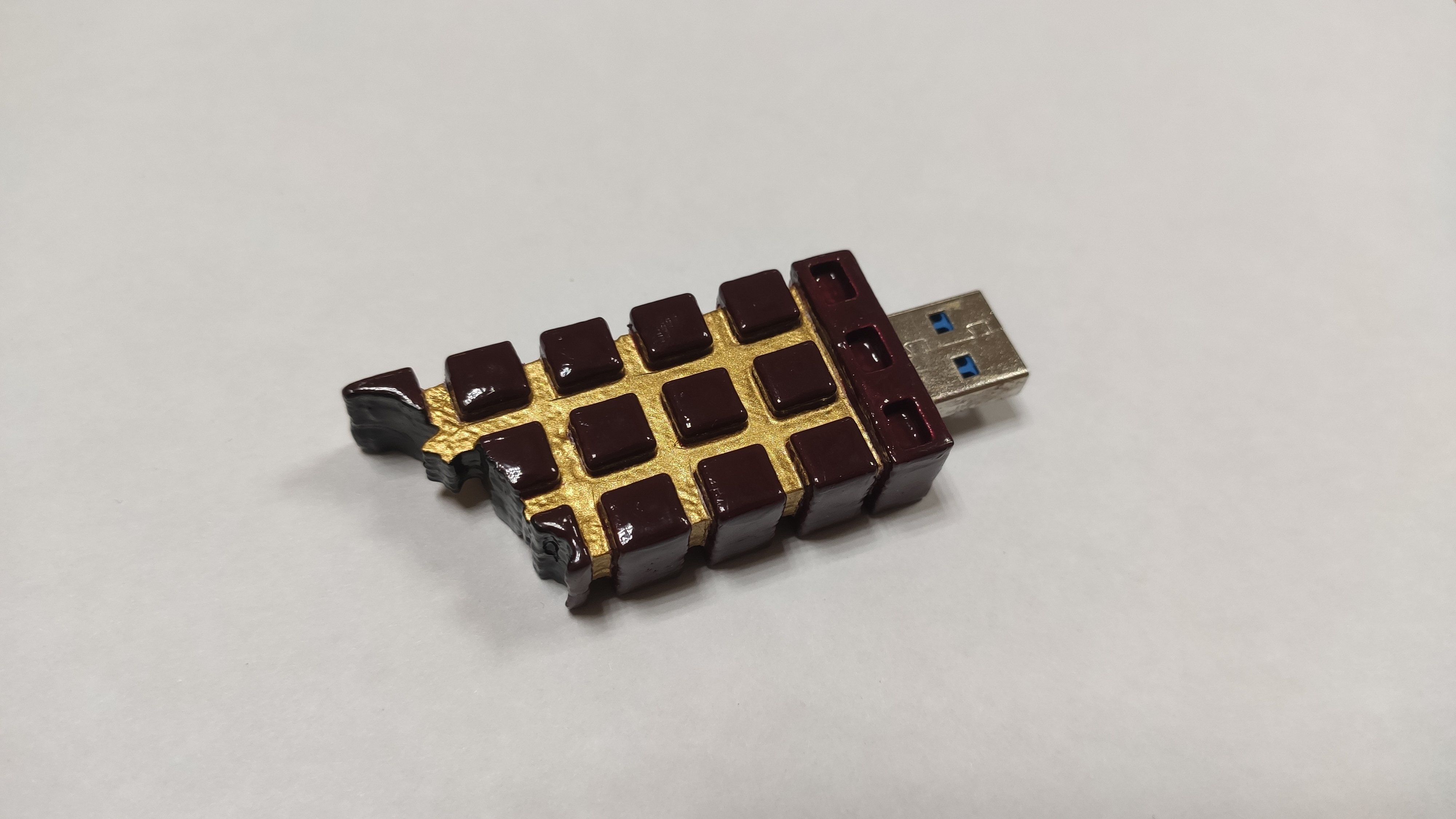 3D print Cyberdyne Systems - T800 CPU USB Drive・Cults