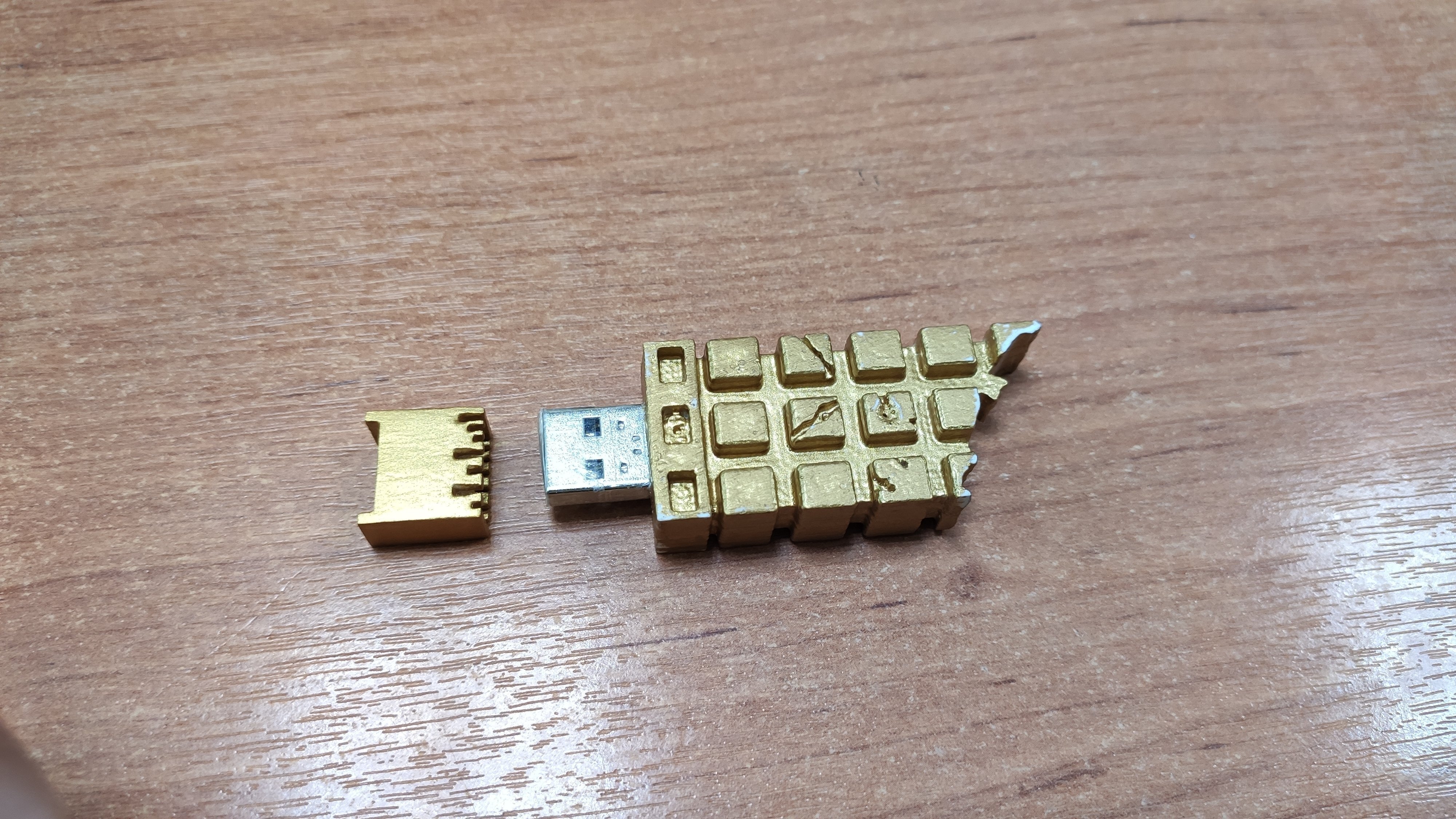 3D print Cyberdyne Systems - T800 CPU USB Drive・Cults