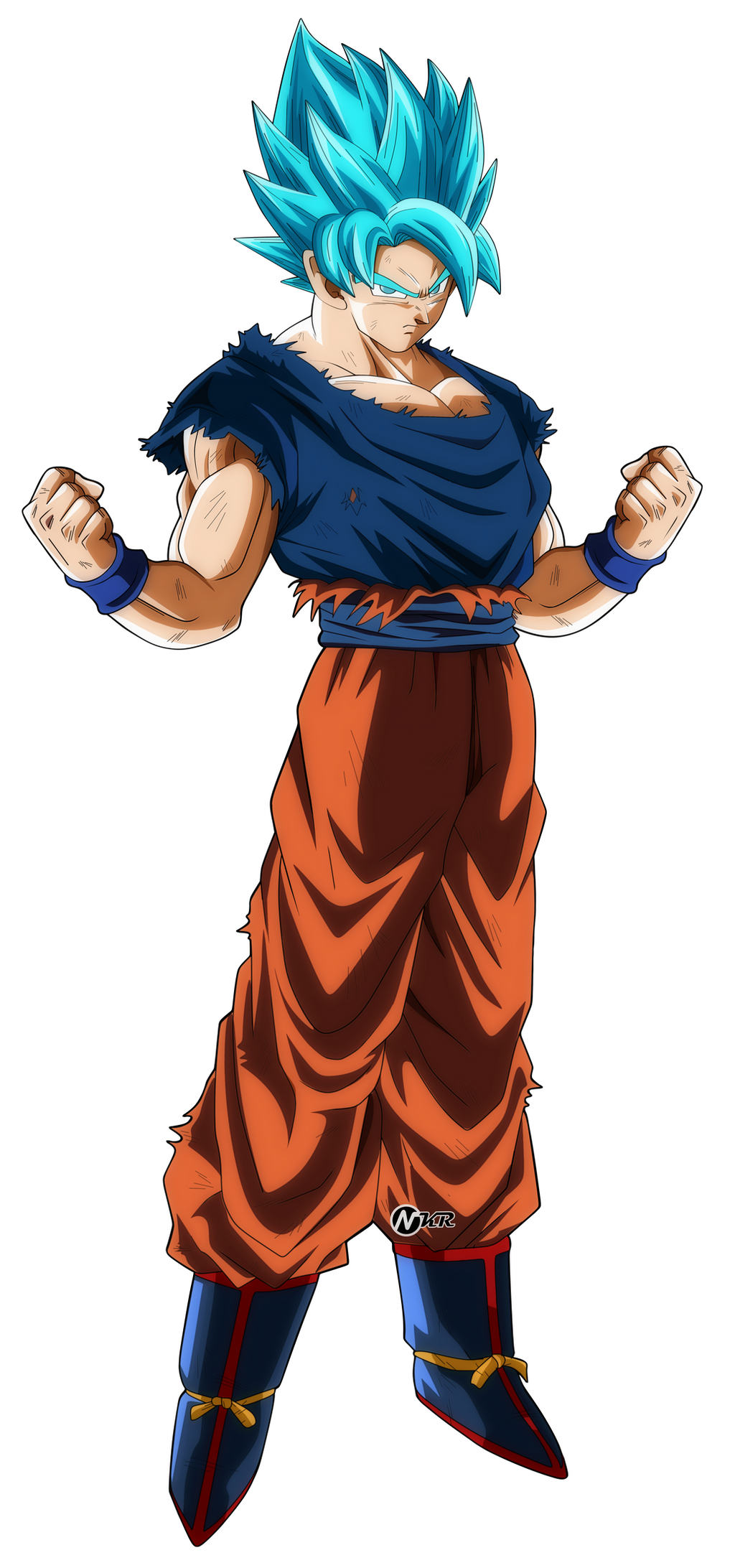 Free STL file goku ss blue 👽・3D print design to download・Cults