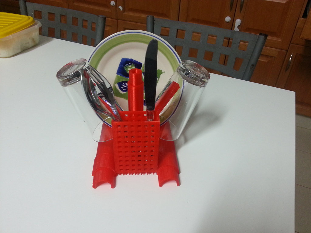 Free 3D file dish dryer rack - modular 🍽️ ・3D print model to download・Cults