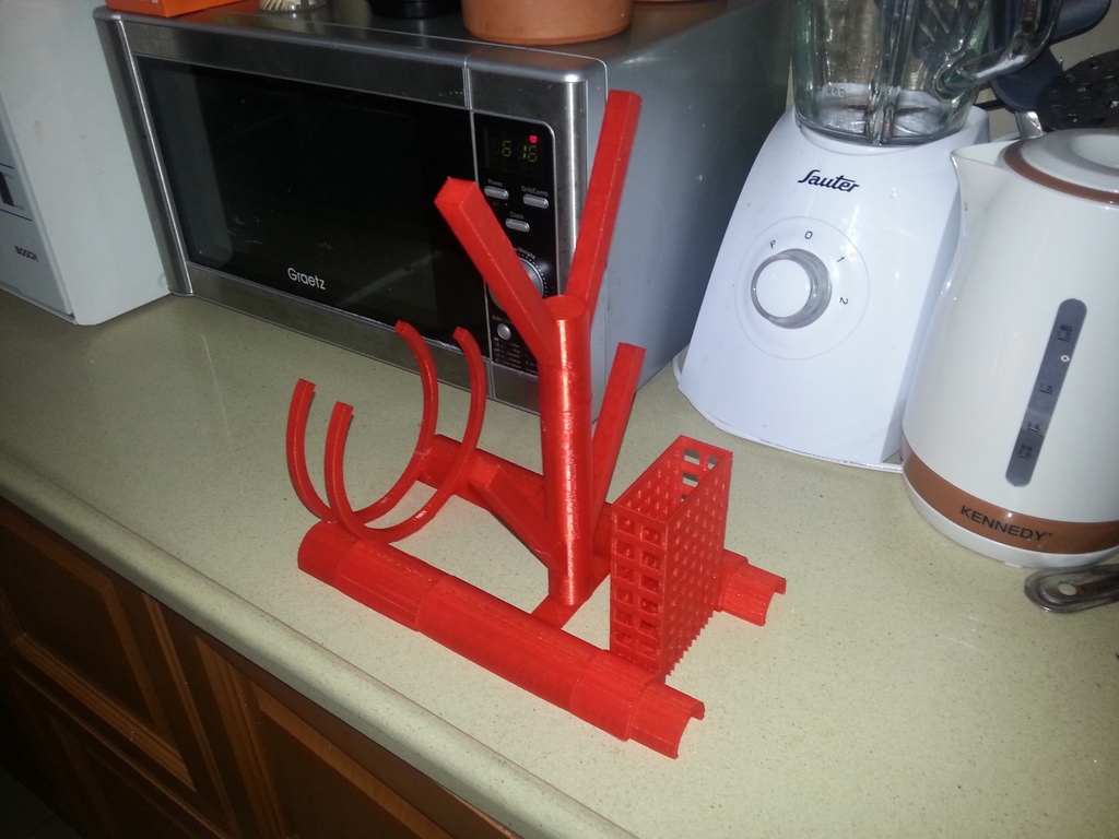 Free 3D file dish dryer rack - modular 🍽️ ・3D print model to download・Cults