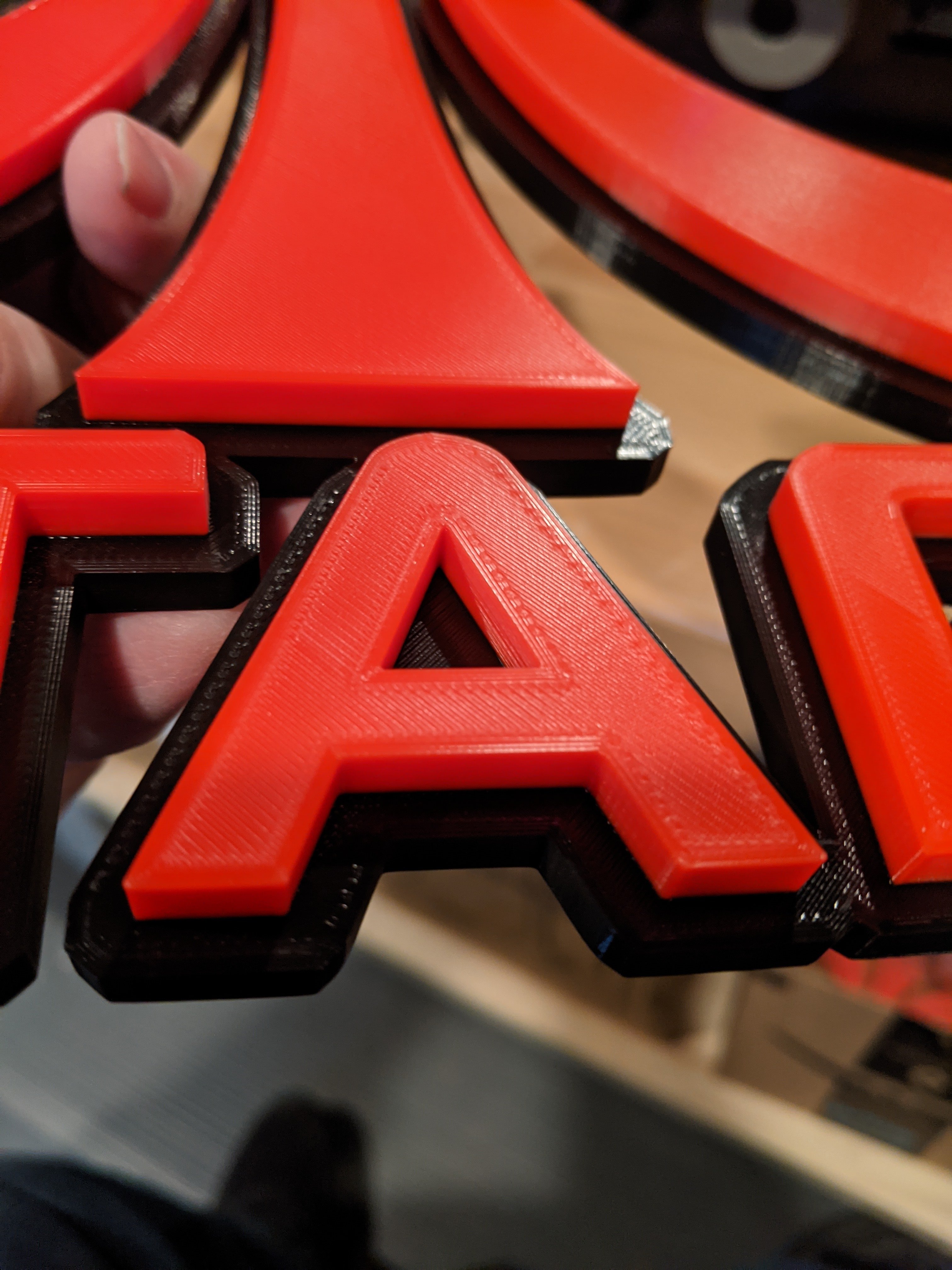 3D printable Atari Logo HD Reinforced・Cults