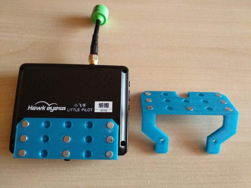 免费 3D 文件 TX16S Magnetic Hawkeye Monitor Mount 3.5inch 🧲 ・可下载 3D 打印对象・Cults