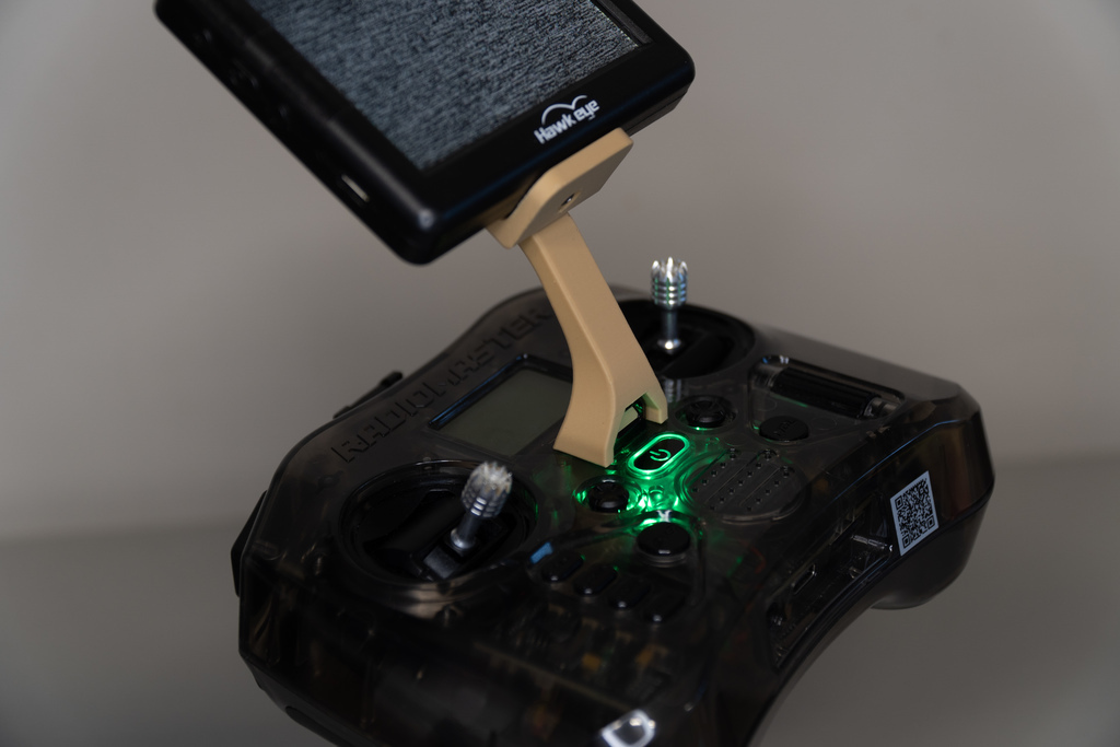 🚁 Radiomaster Pocket Hawkeye 3.5inch Monitor Mount・Free 3D File for ・Cults