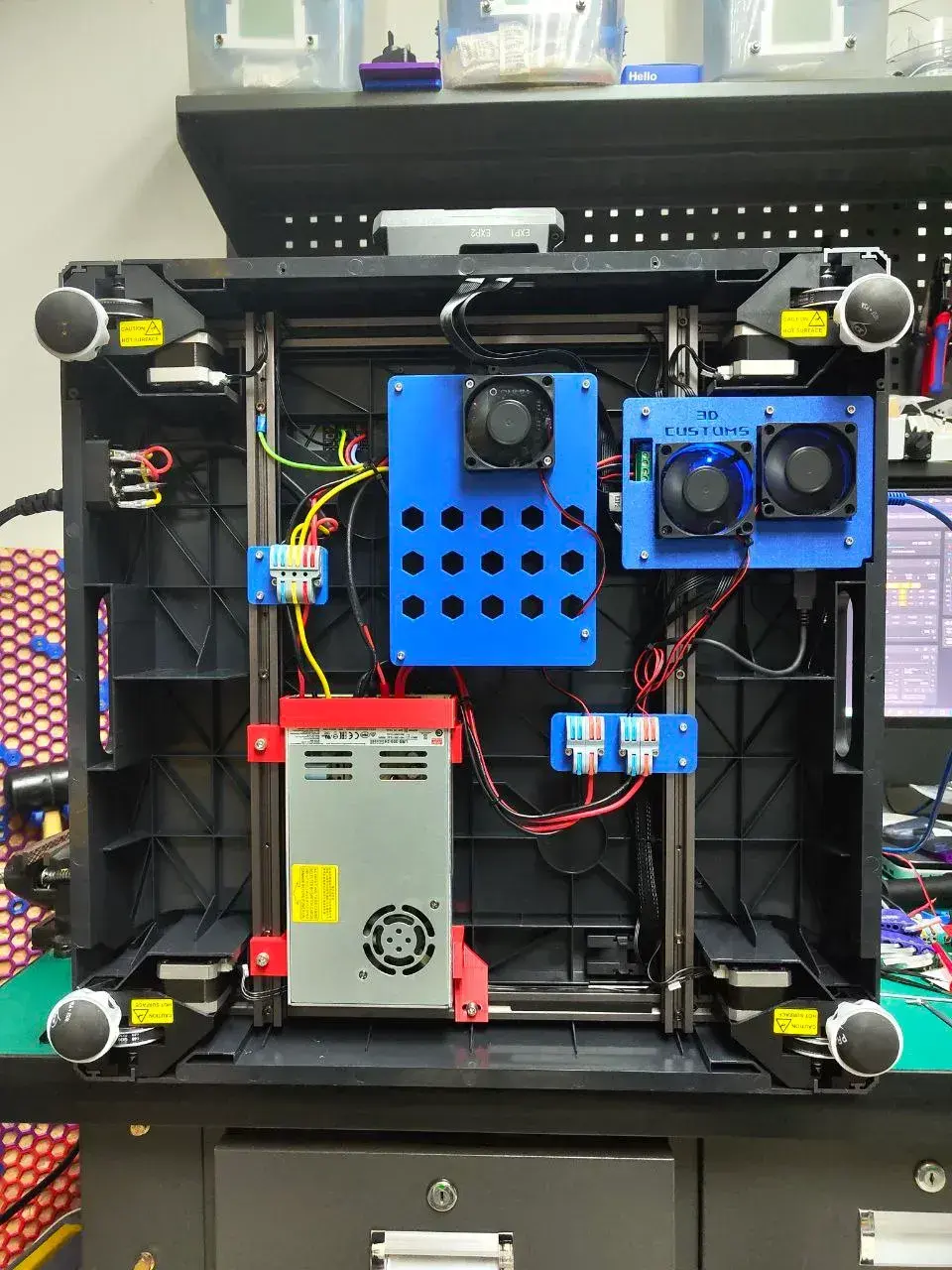 🧞‍♂️ Sovol SV08 - MeanWell PowerSupply LRS-350-24 Mounting・Free STL ...