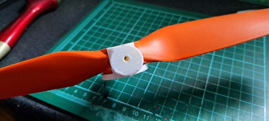 🚁 Perception Pedal drive Propeller drilling Jig・Free 3D File for ・Cults
