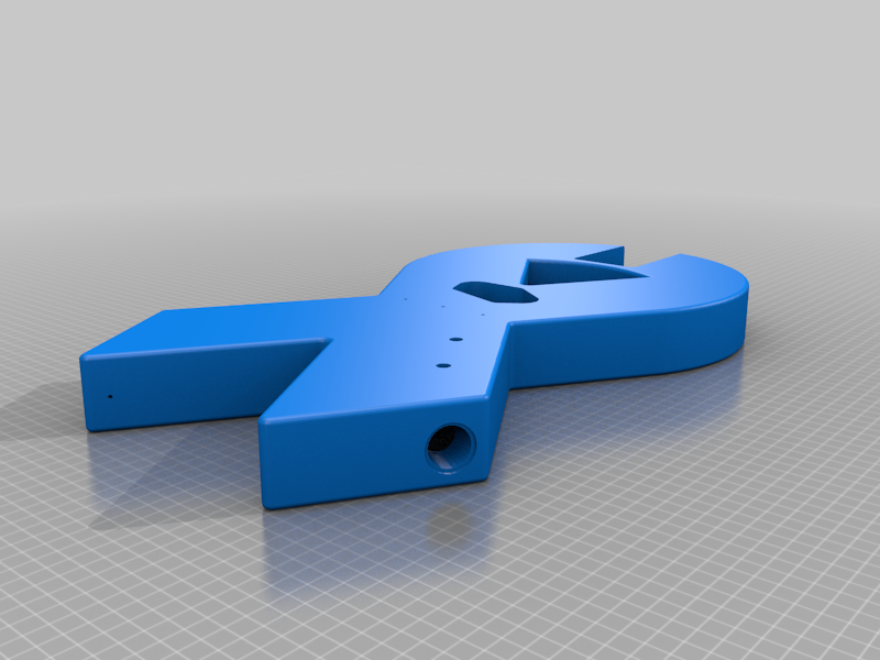 ♋ Cancer Ribbon Electric Guitar Hopecaster・Free STL File for 3D ...