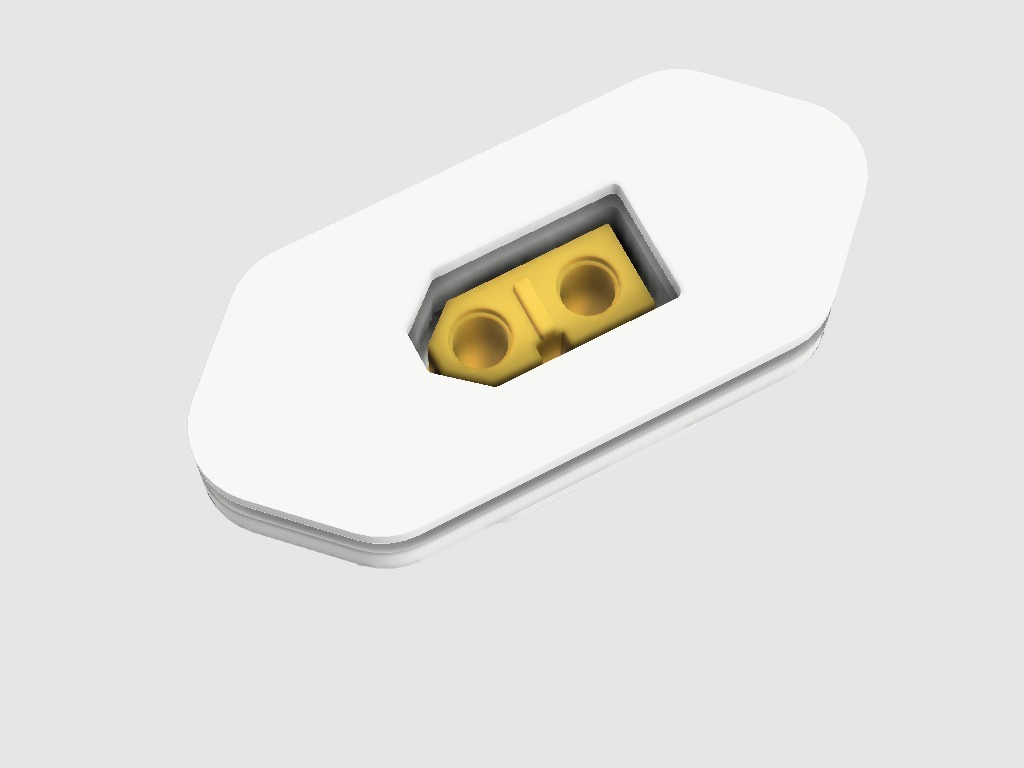 Free 3D file XT60 / XT90 enclosure mount ⚡ ・3D printable model to ...