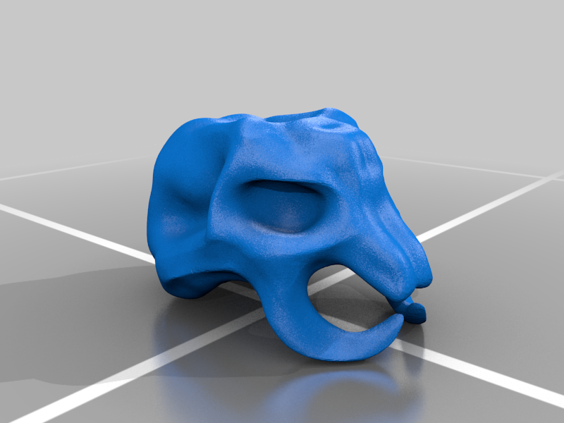 Fichier 3D gratuit Crâne d'Alien 🎨 ・Idée pour impression 3D à ...