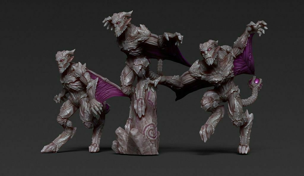 👥 Gargoyle・Free 3D File for ・Cults