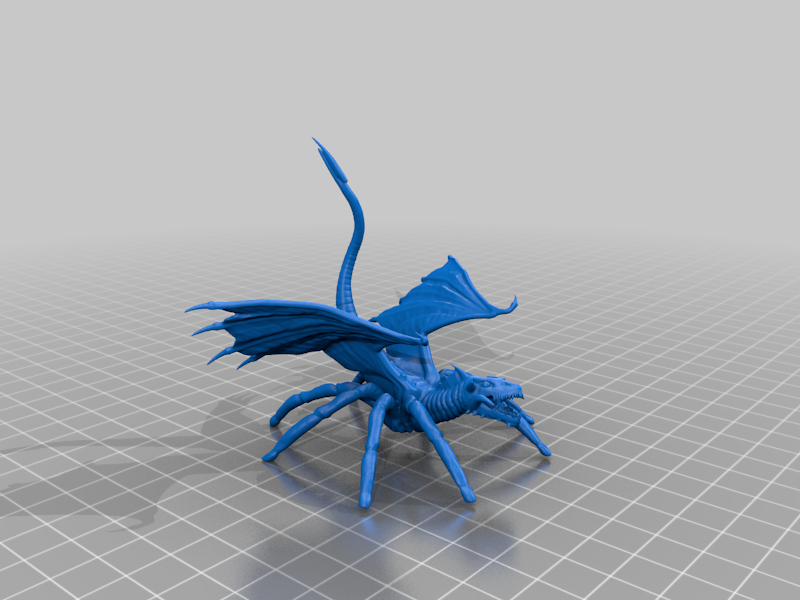 Free STL file Spider Dragon DnD multi sized 🕷️ ・3D printable object to download・Cults