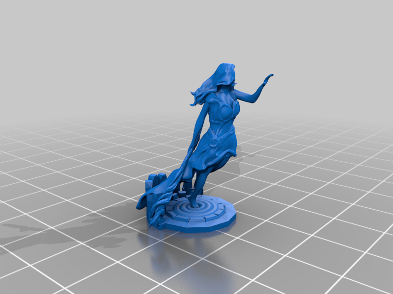 ♀️ Female Human Druid・Free 3D File for ・Cults